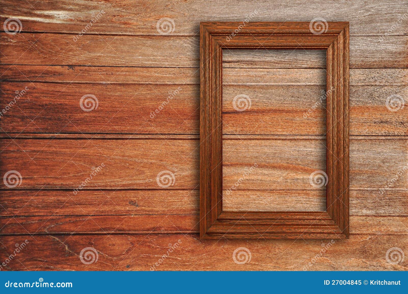 Frame De Retrato De Madeira Imagem de Stock - Imagem de interior, foto ...