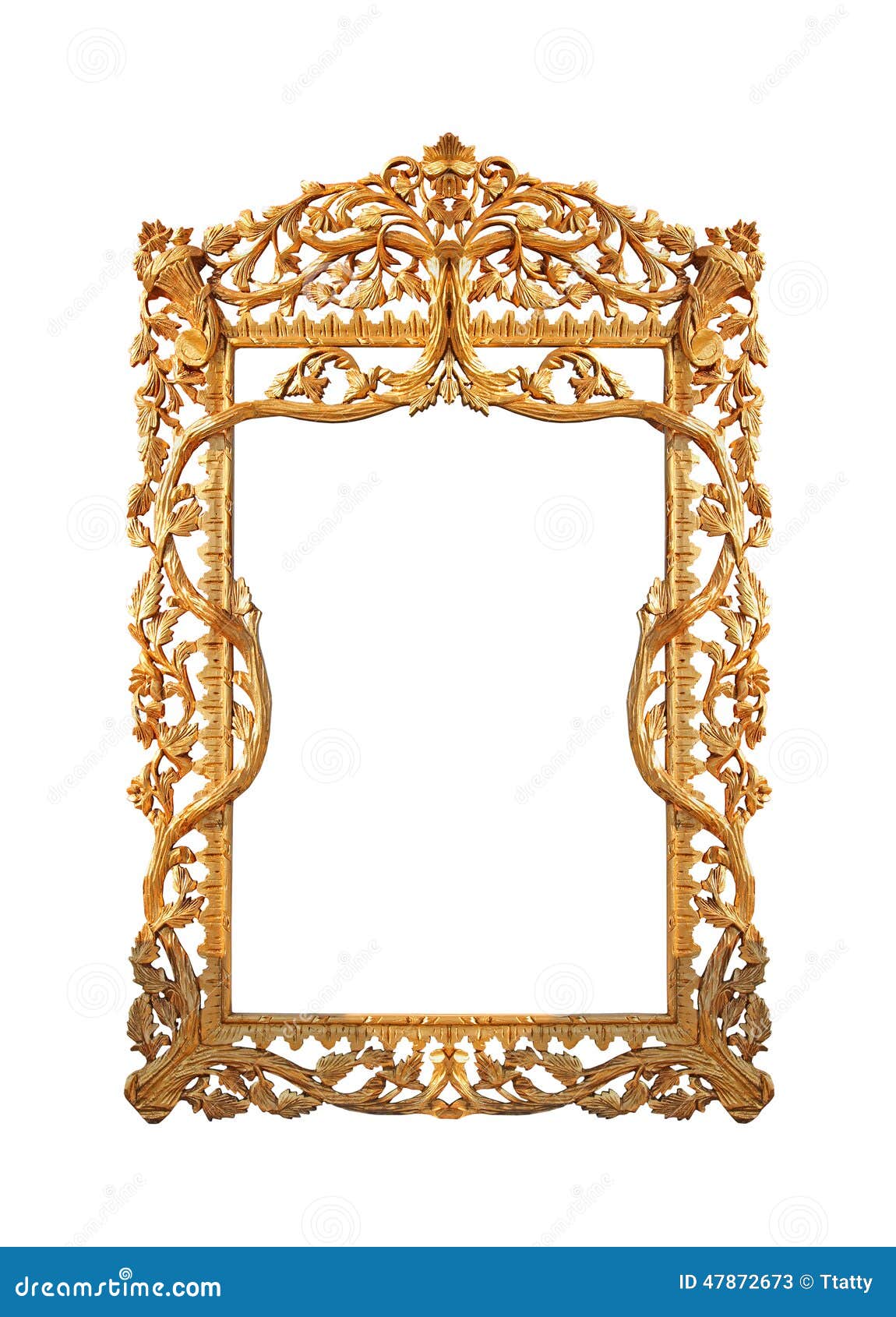 Frame decorative gold stock image. Image of antique, golden - 47872673