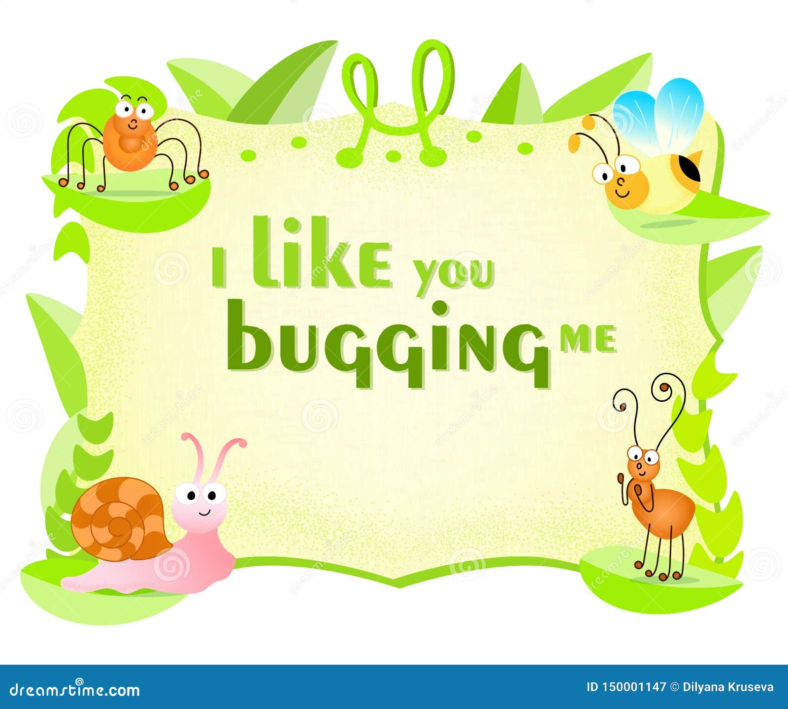 Bugs Snail 01 Cartoon Vector | CartoonDealer.com #197982205