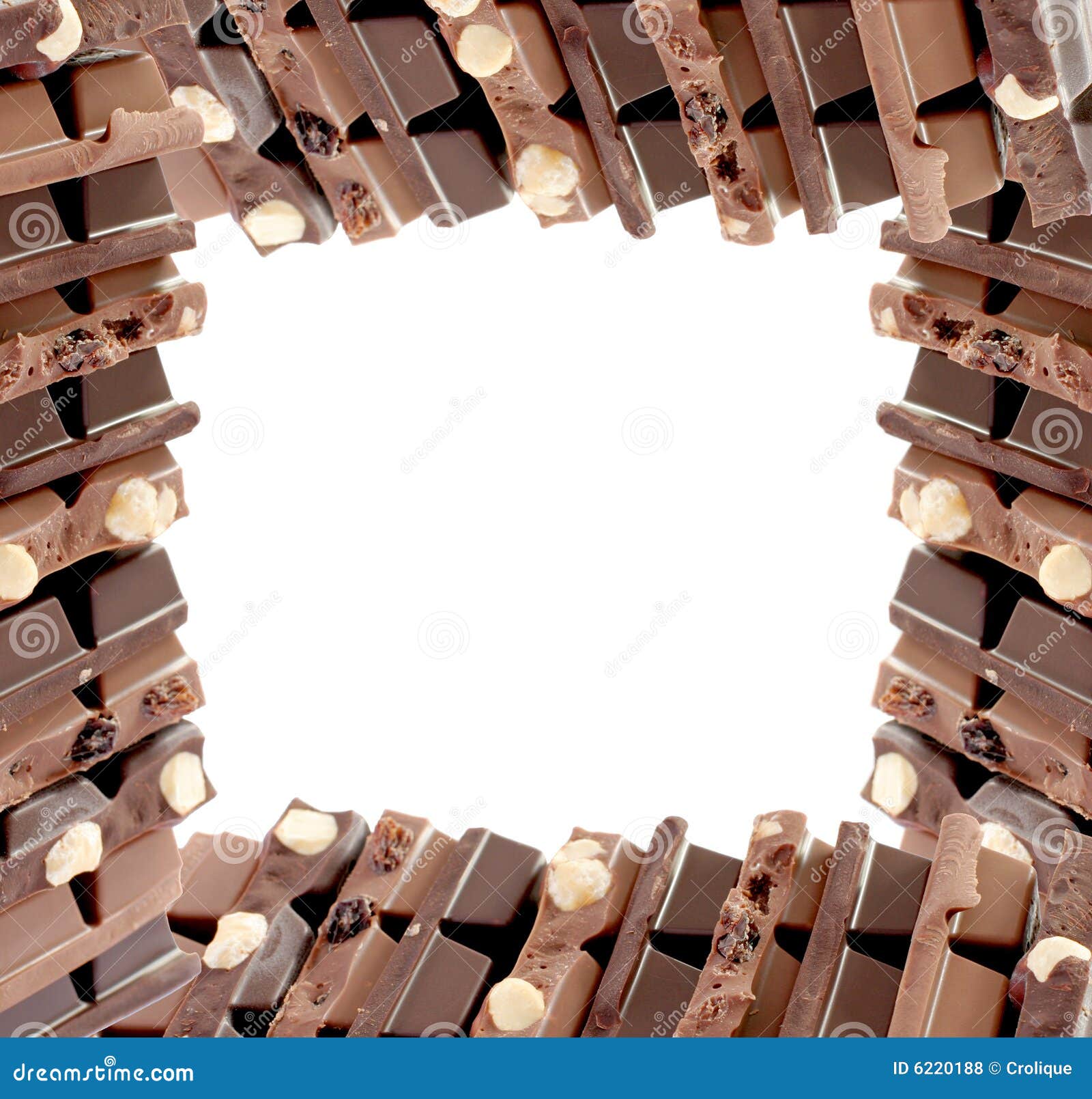 Frame do chocolate foto de stock. Imagem de colesterol - 6220188