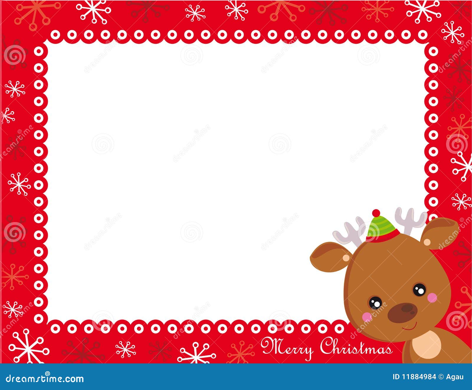 Frame do Natal ilustração do vetor. Ilustração de festividade - 11884984