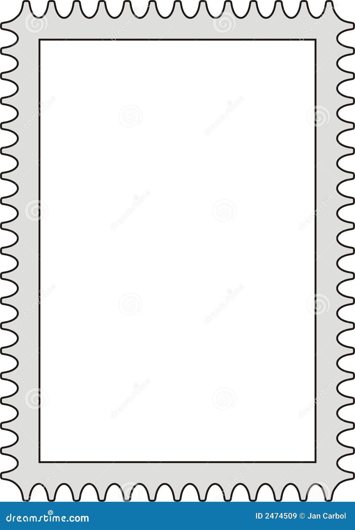 Frame do selo ilustração do vetor. Ilustração de luxo - 2474509