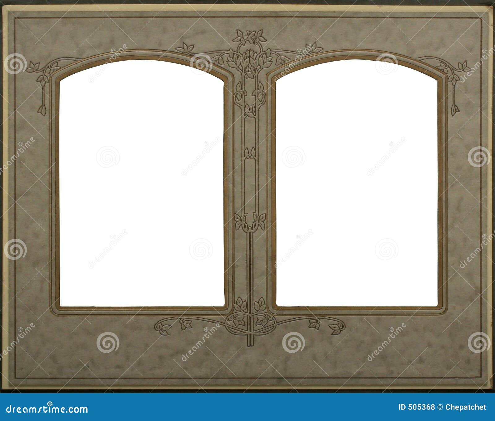 Frame double stock photo. Image of history, antique, clipping - 505368