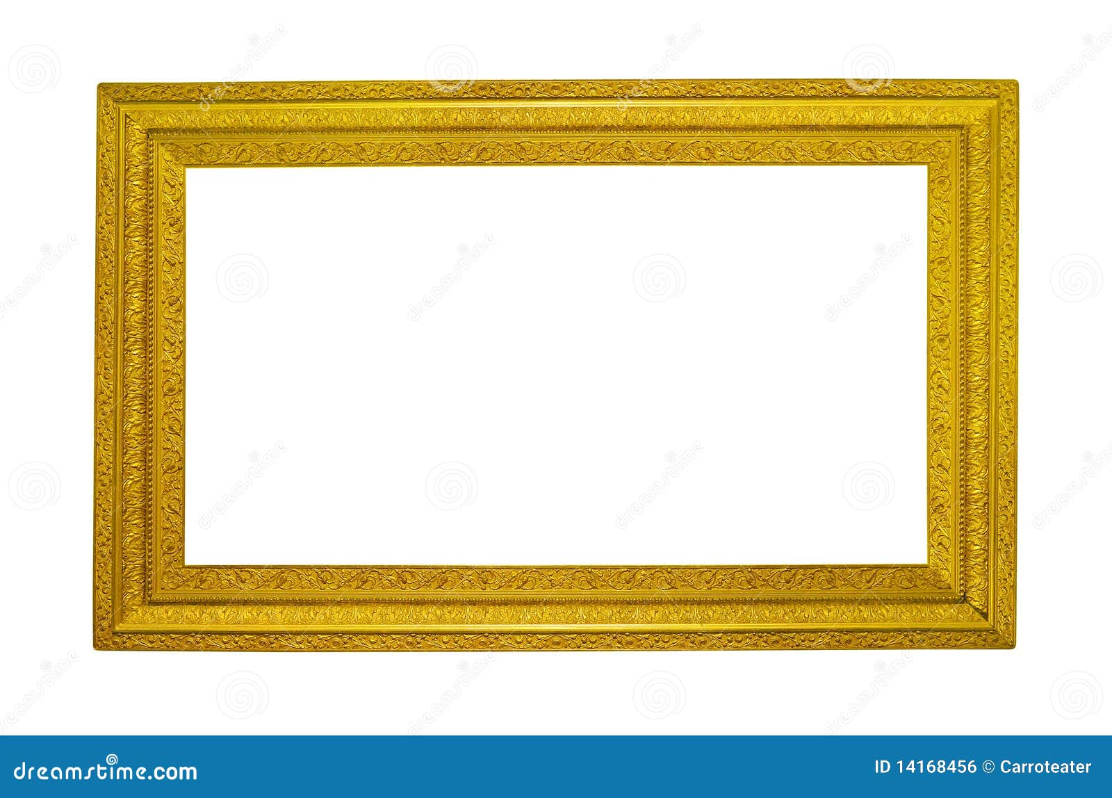 Frame dourado foto de stock. Imagem de arte, gravado - 14168456