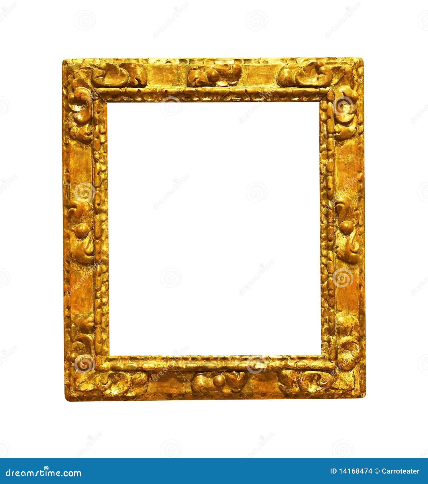 Frame dourado foto de stock. Imagem de quadro, elegância - 14168474