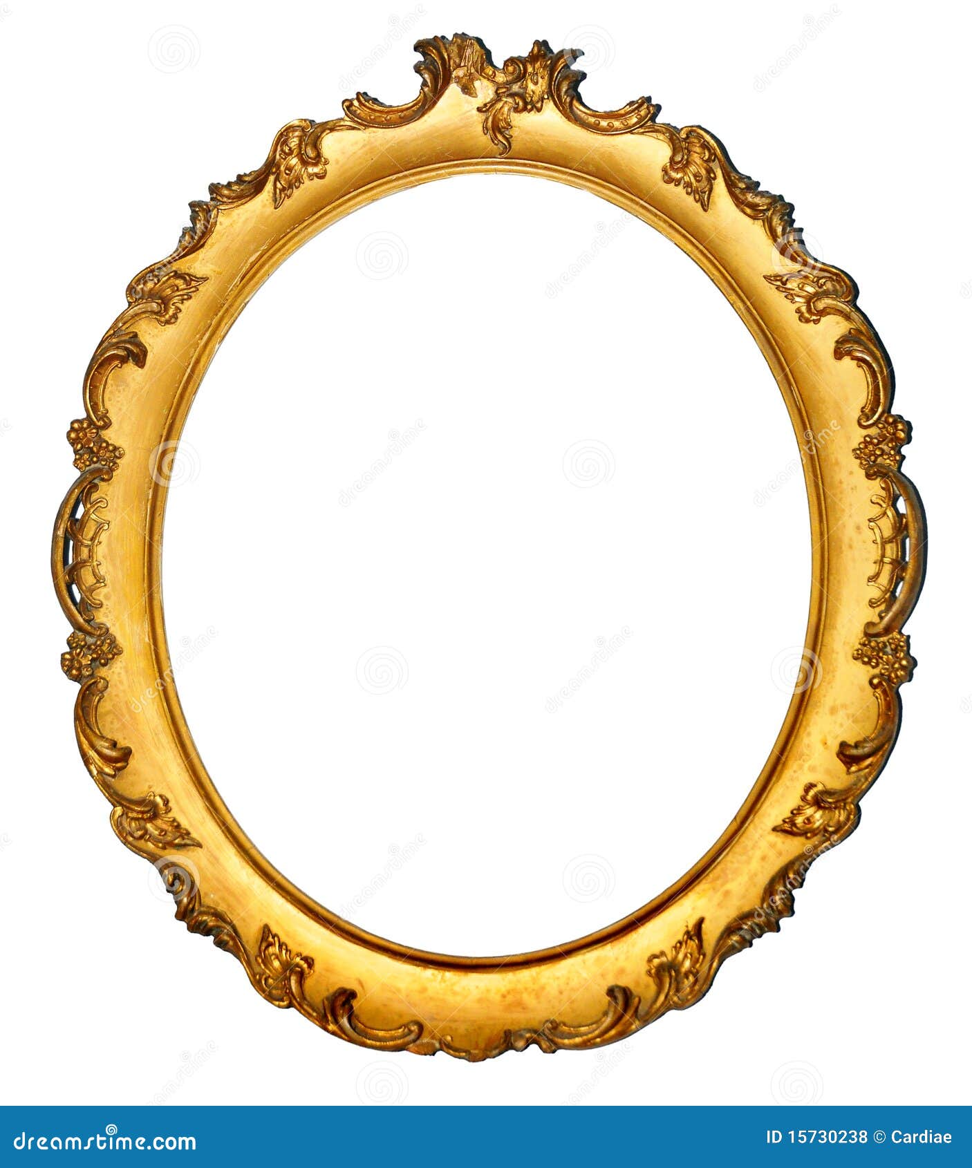 Frame dourado foto de stock. Imagem de pintura, retrato - 15730238