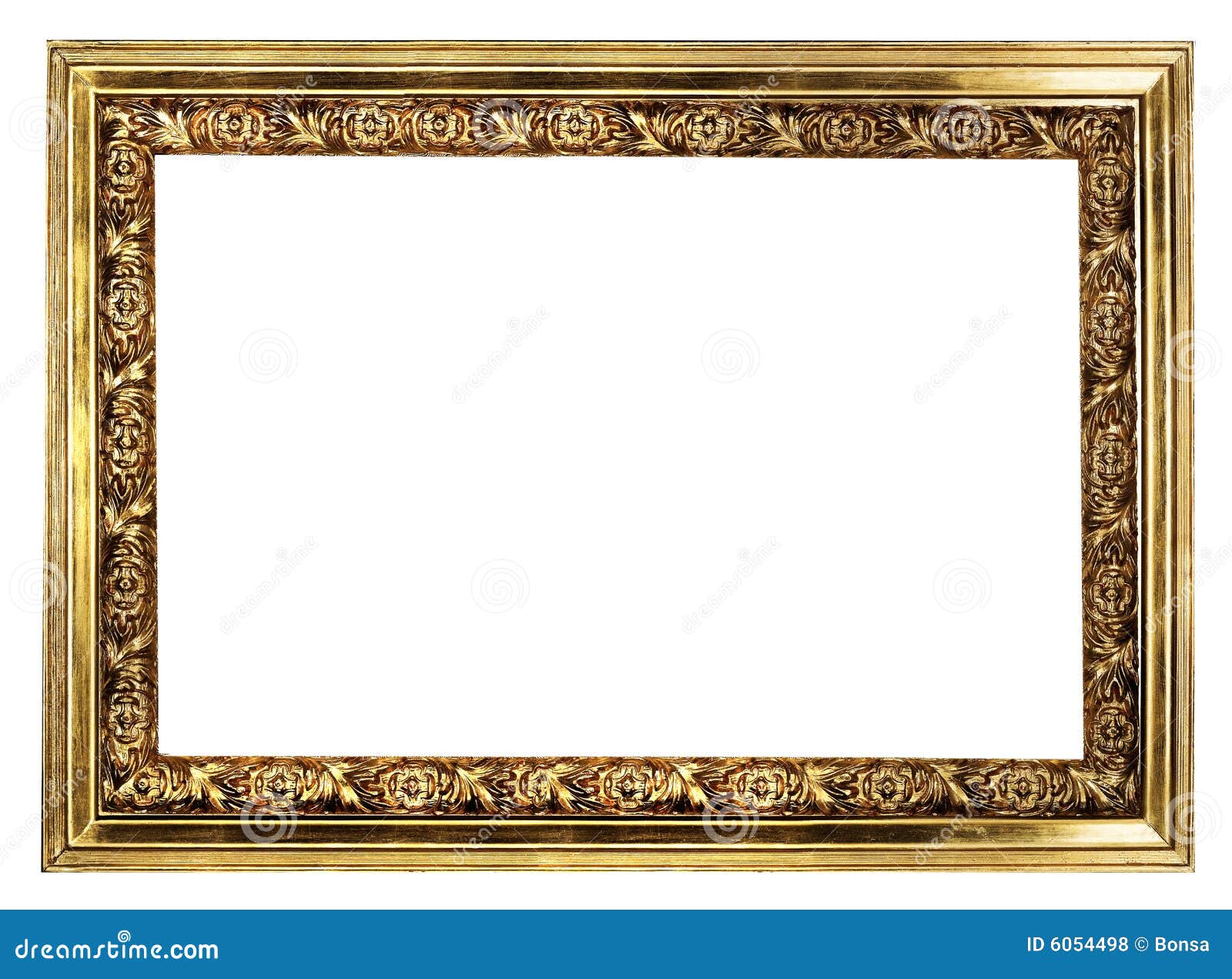 Frame dourado foto de stock. Imagem de retrato, decorativo - 6054498