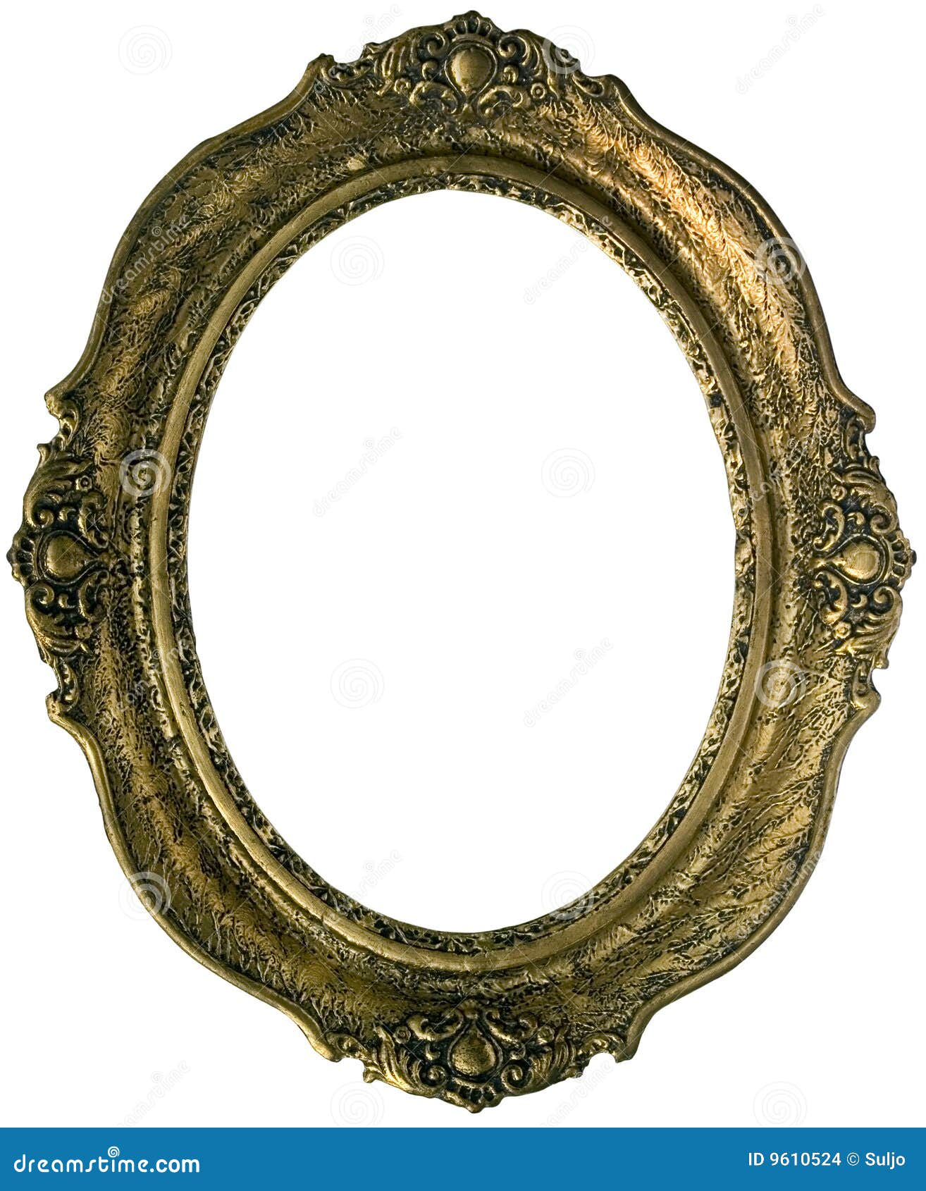 Frame dourado foto de stock. Imagem de projeto, decorativo - 9610524