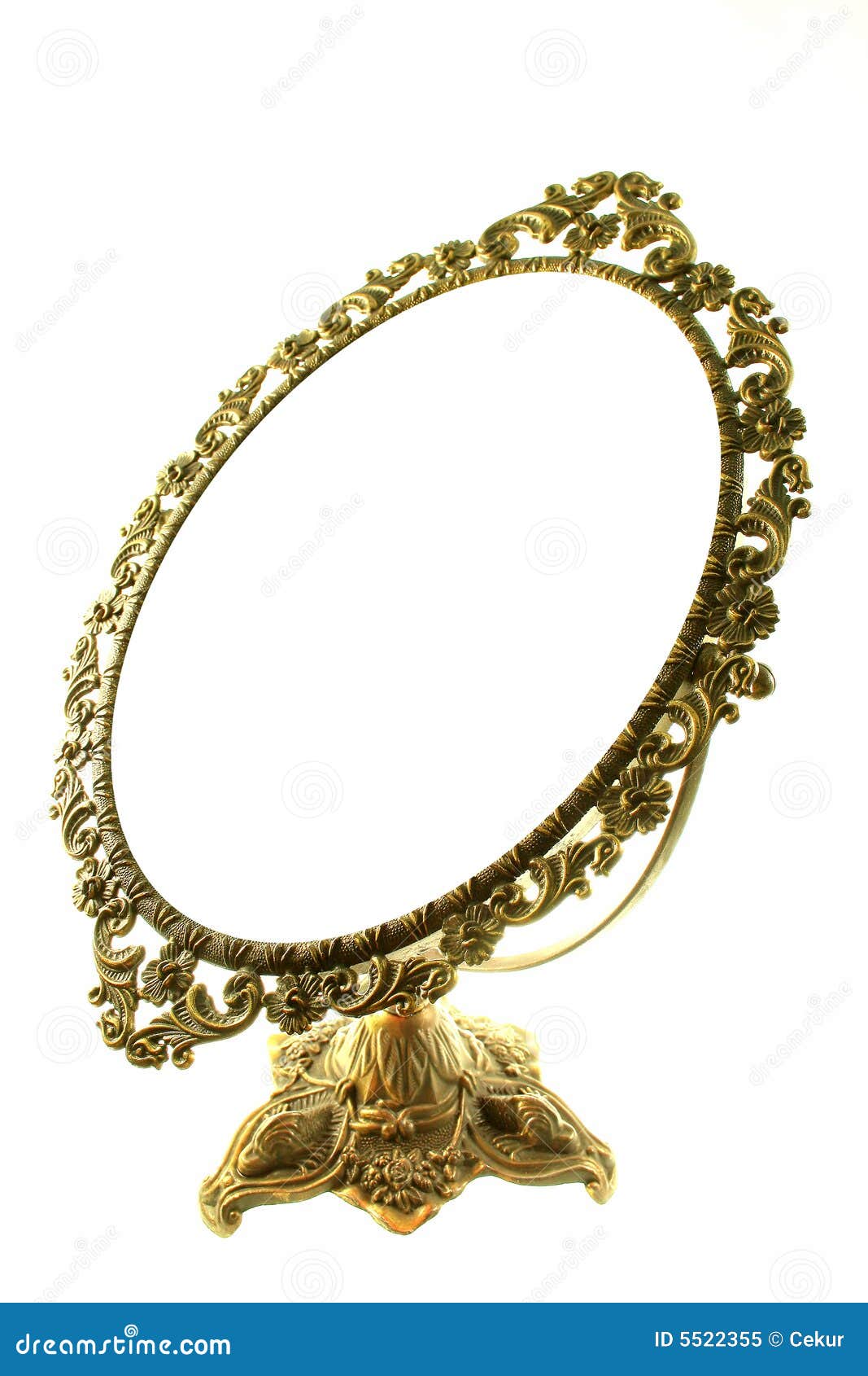 Frame dourado antigo imagem de stock. Imagem de elegância - 5522355