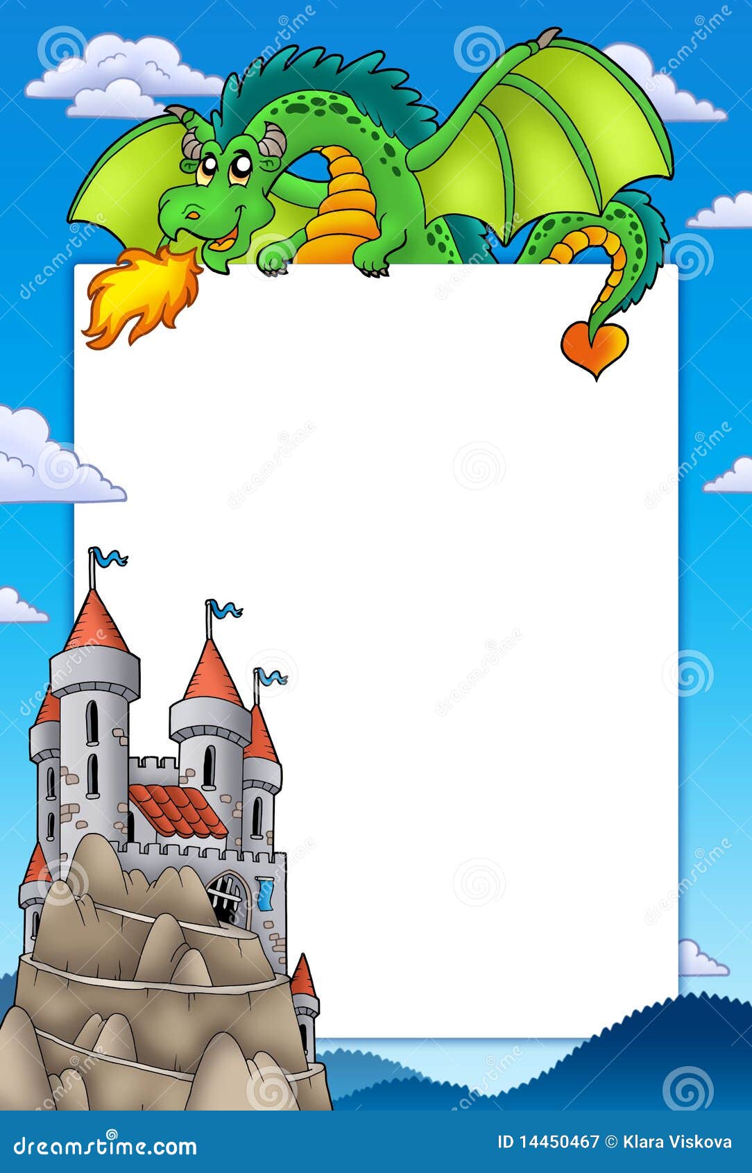 Colorful Castle Frame Stock Illustrations – 2,198 Colorful Castle Frame ...