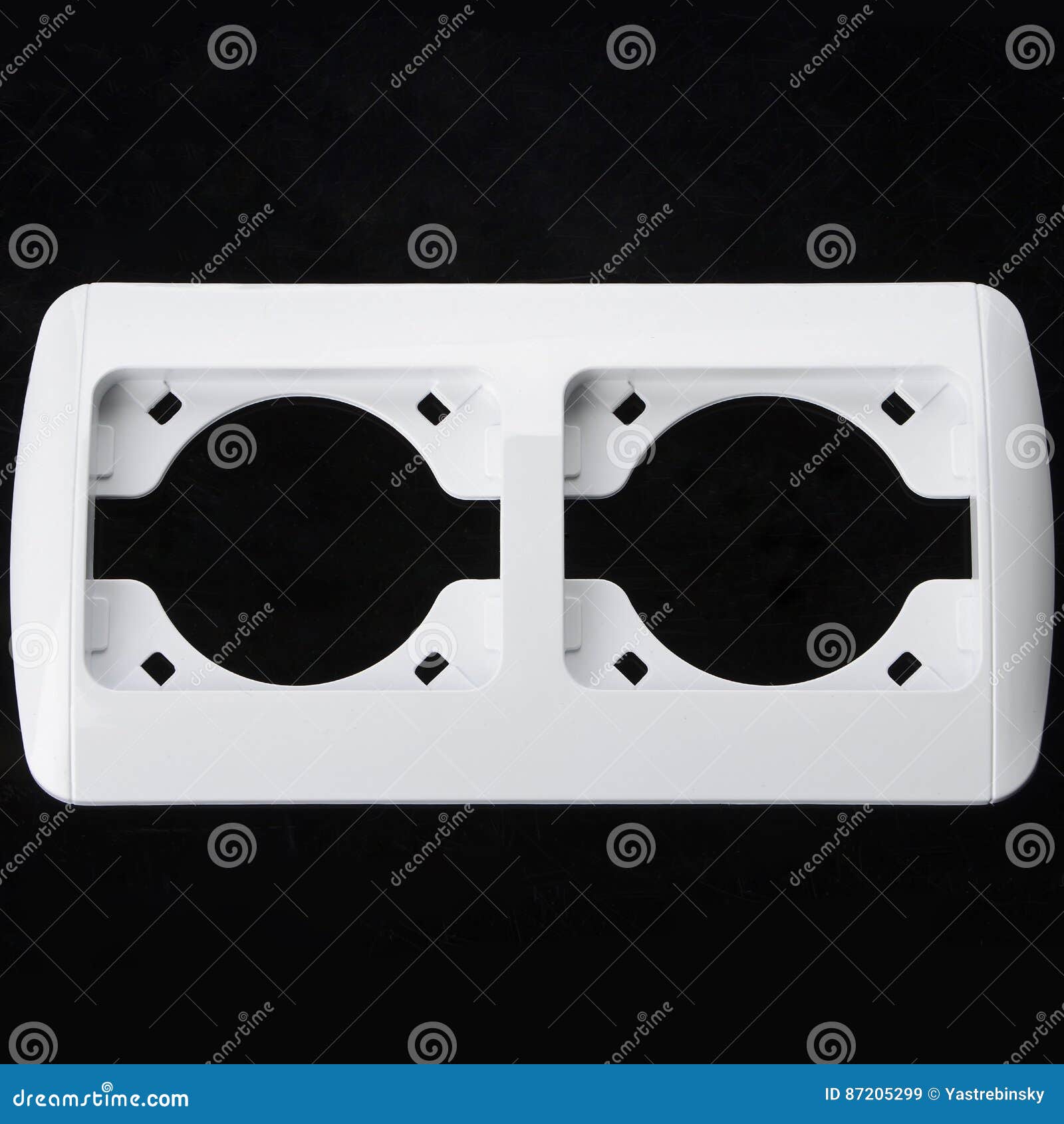 Frame for electric socket stock image. Image of flectric - 87205299