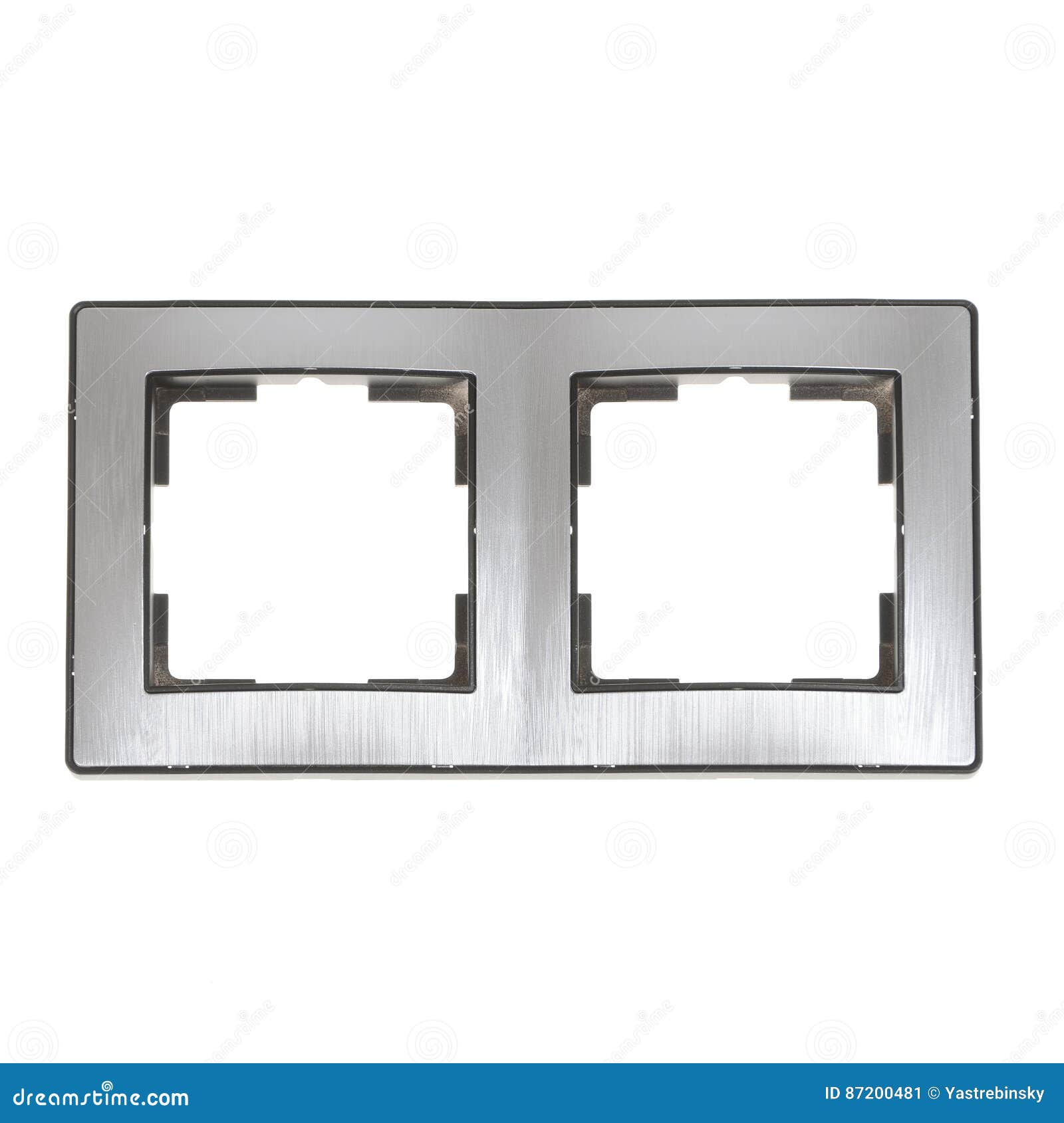 Frame for electric socket stock image. Image of electricity - 87200481