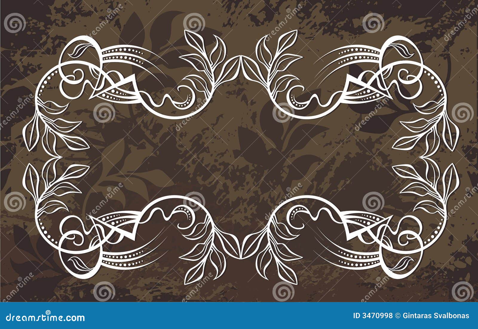 Frame element stock vector. Illustration of decoration - 3470998