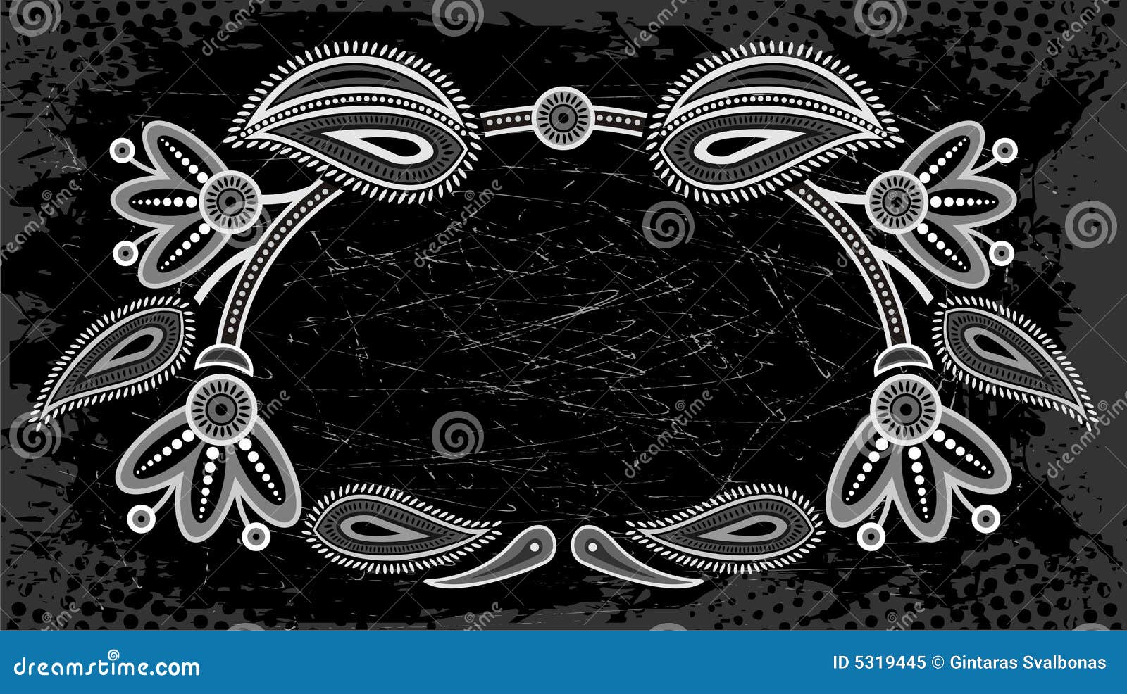 Frame element stock vector. Illustration of design, classic - 5319445