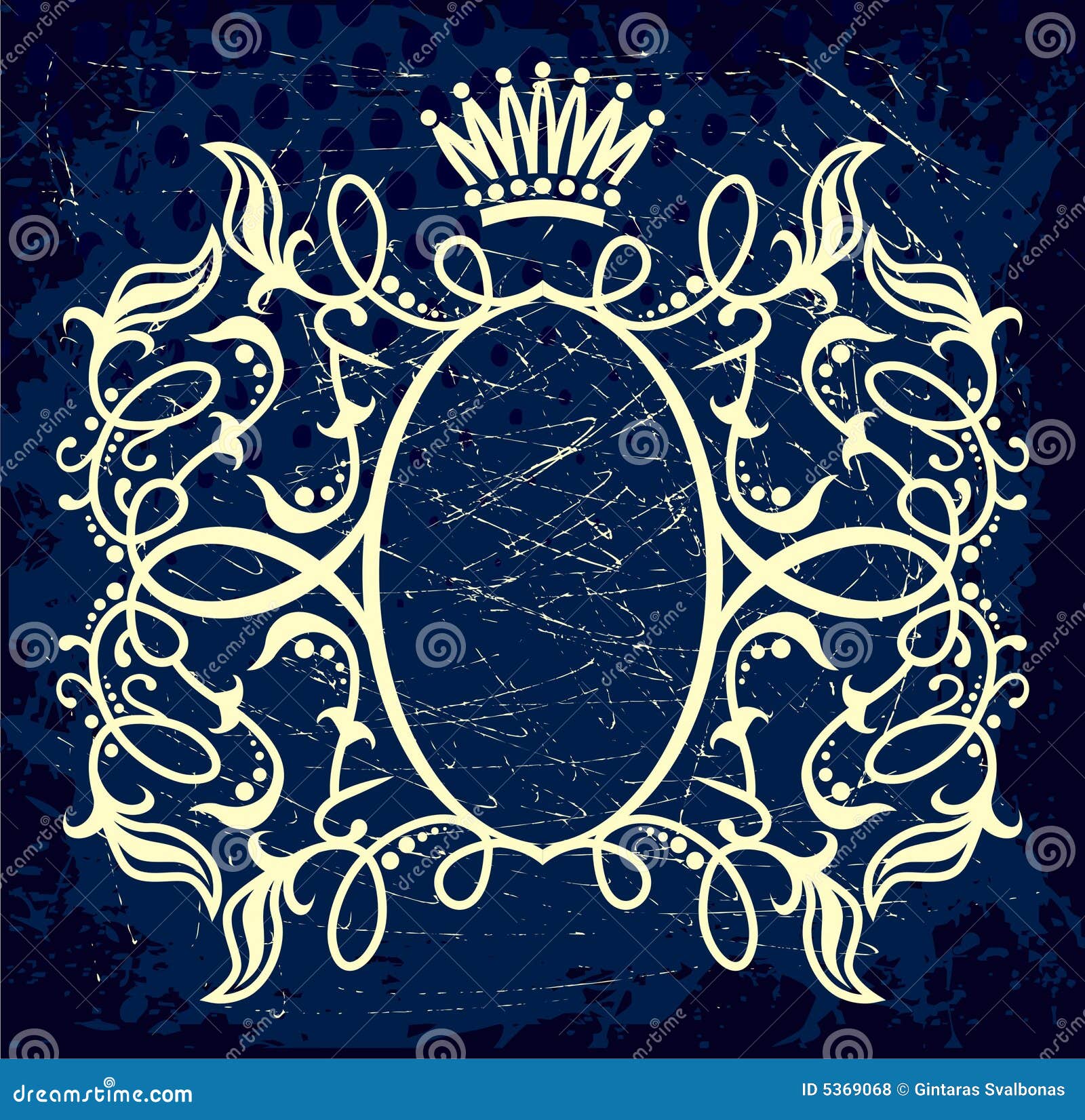 Frame element stock vector. Illustration of edge, decorative - 5369068