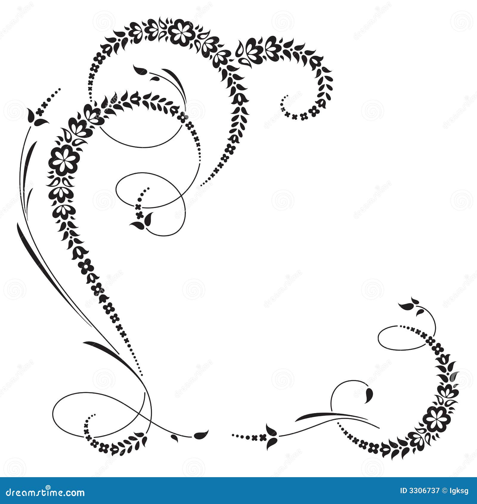 Frame elements stock vector. Illustration of border, creative - 3306737