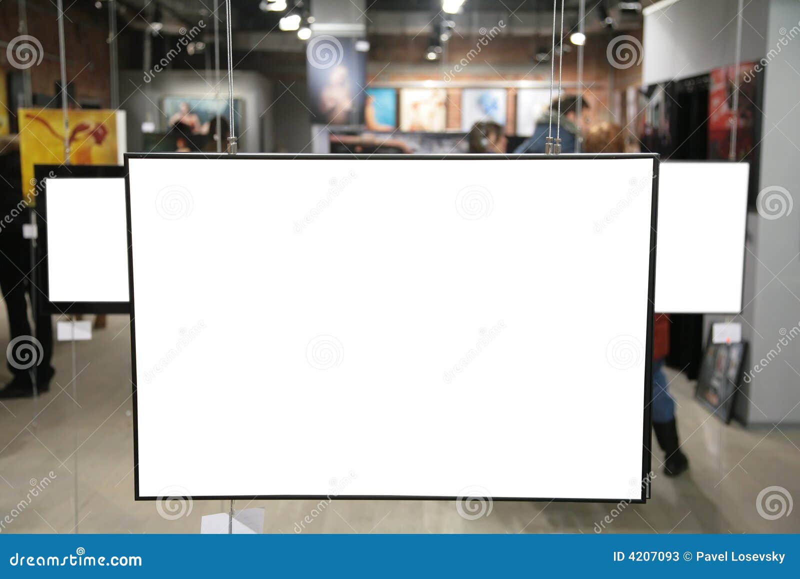 Frame On Exhibition Picture. Image: 4207093