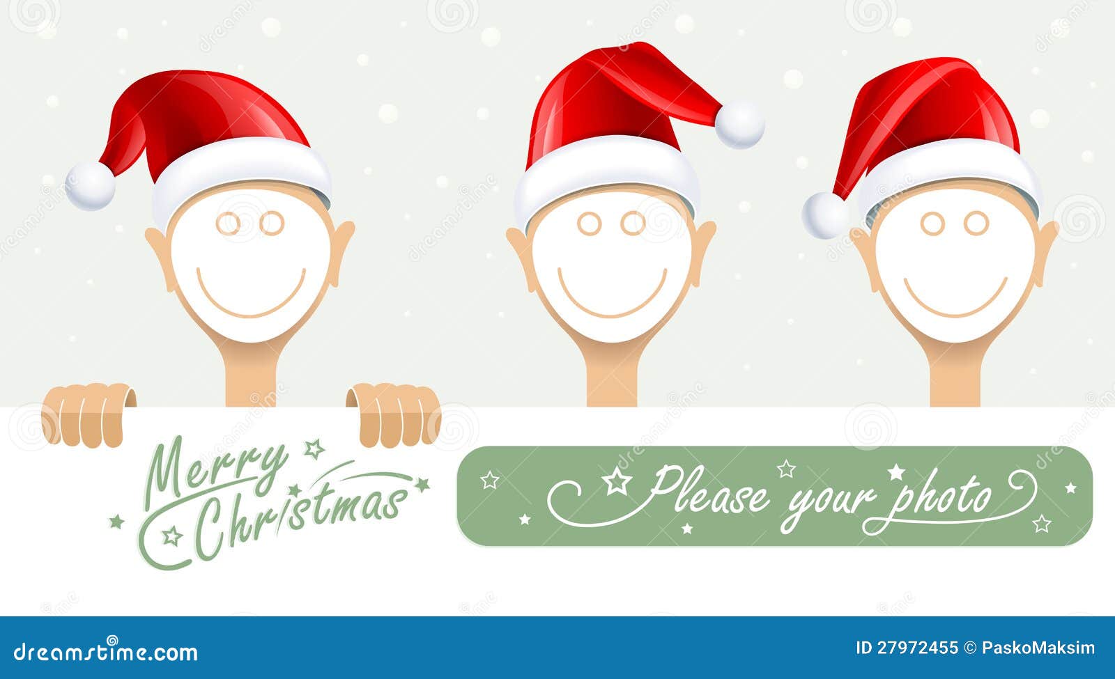 Frame for face stock vector. Illustration of winter, vector - 27972455