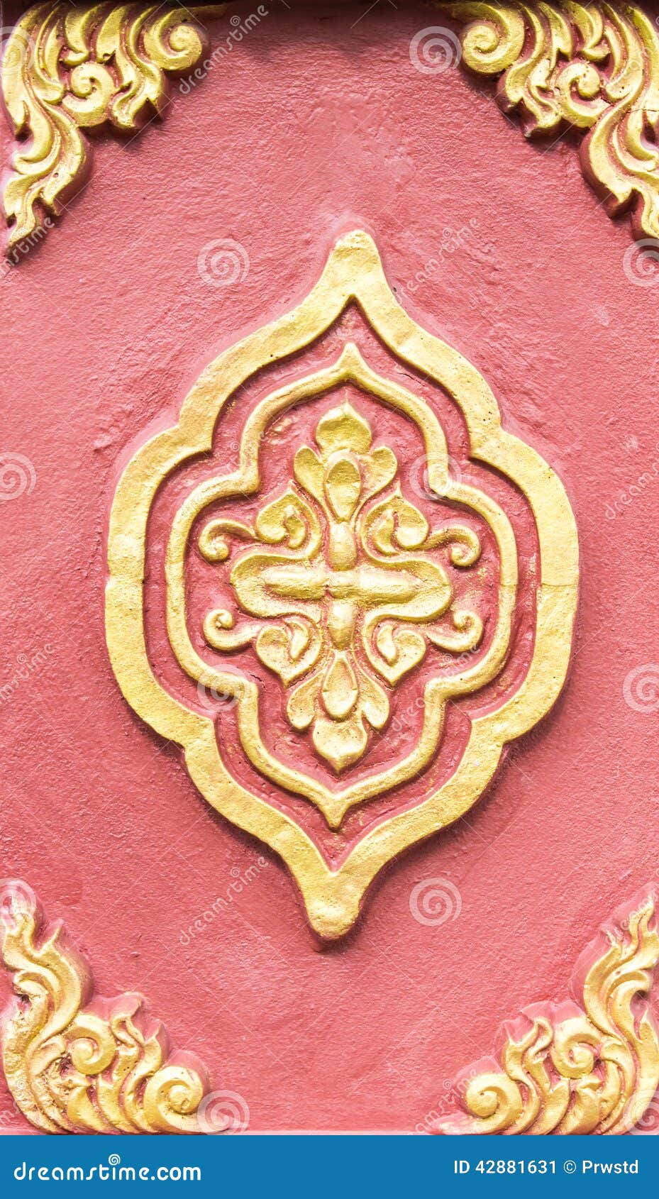 Frame Flame Pattern, Thai Art Stock Image - Image of craft, backdrop ...