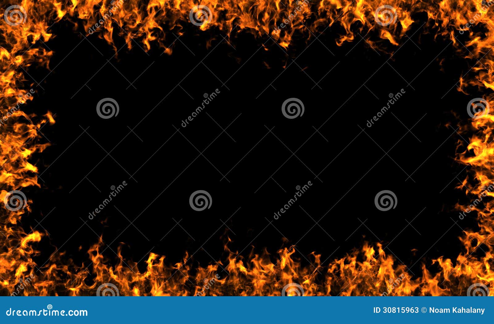 Frame of flames stock image. Image of burnt, inferno - 30815963
