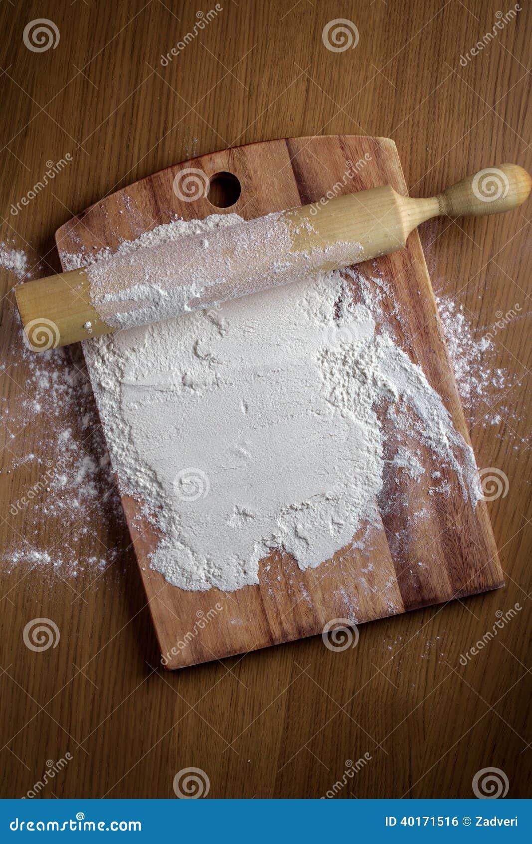 Frame of flour stock photo. Image of domestic, macro - 40171516