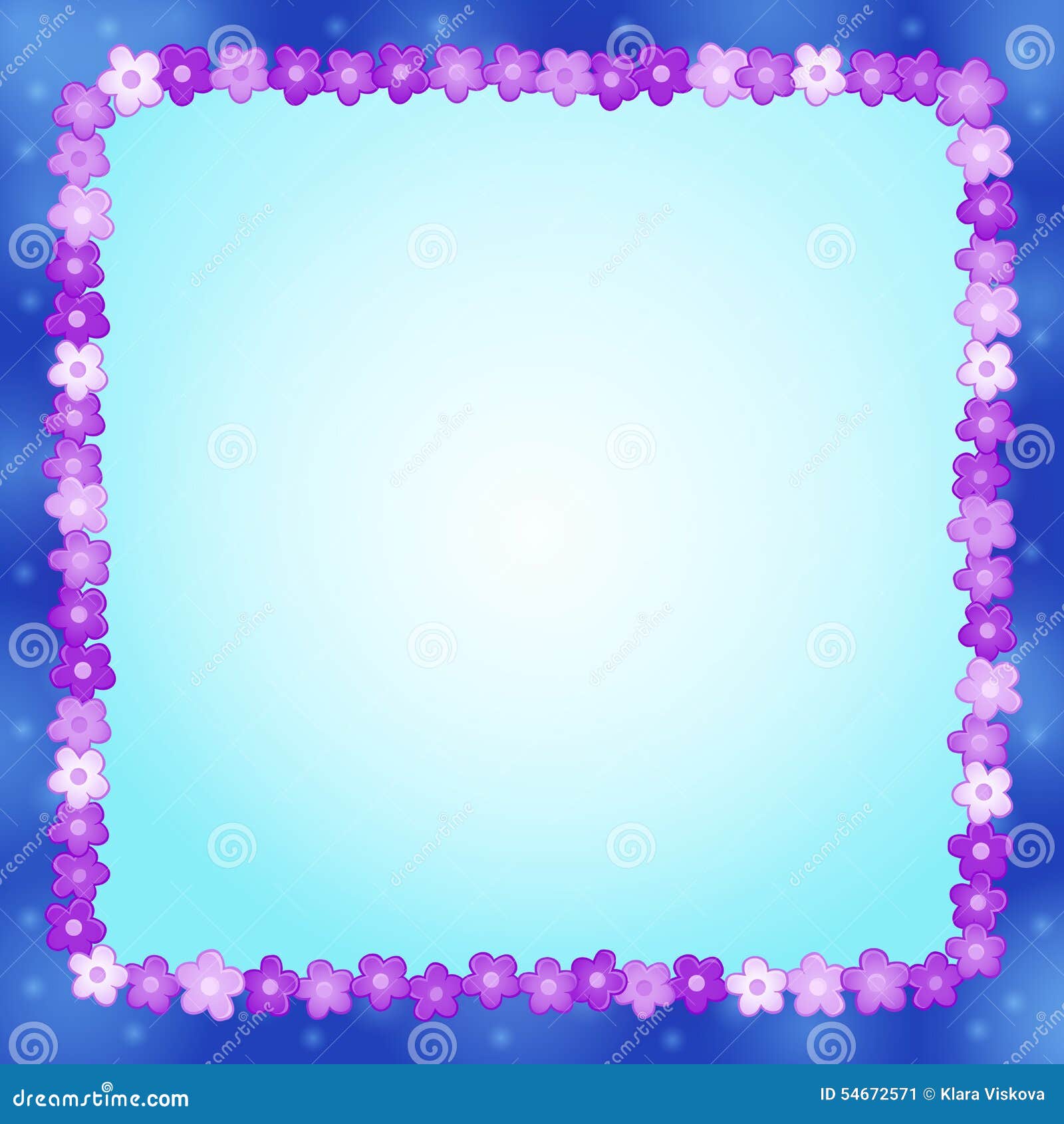 Frame with flower theme 8 stock vector. Illustration of growth - 54672571