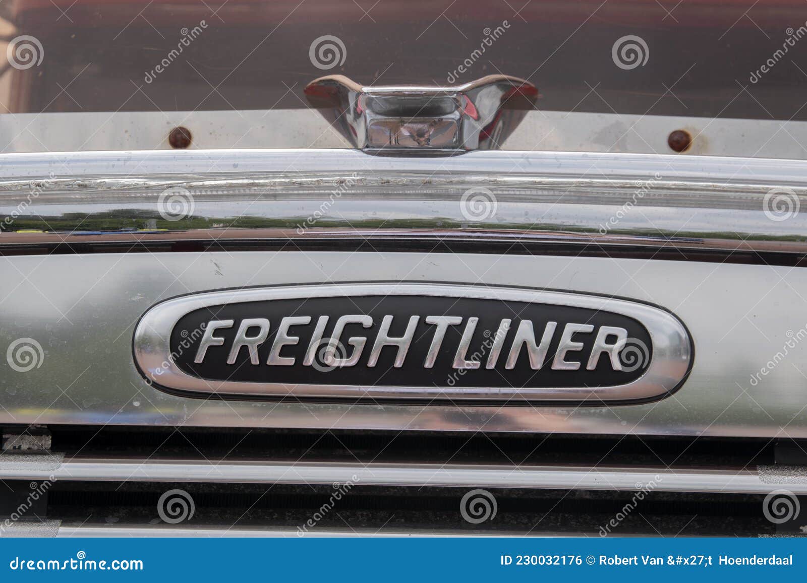 Frame of a Freightliner Truck at Amsterdam the Netherlands 21-8-2021 ...