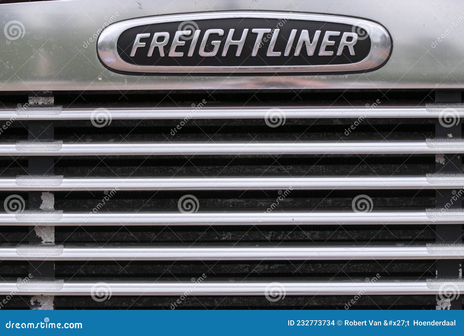 Frame of a Freightliner Truck at Amsterdam the Netherlands 22-8-2021 ...