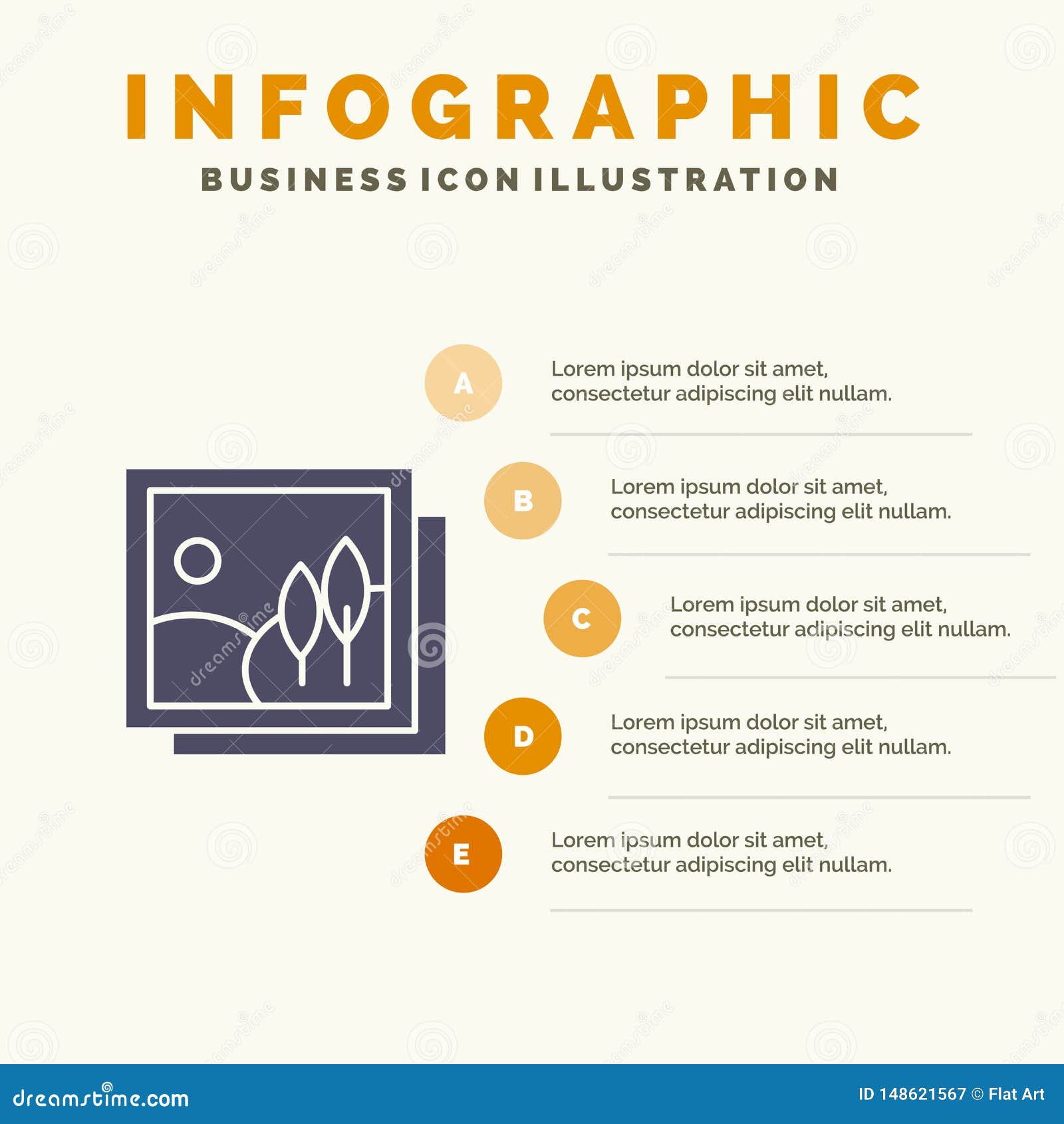 Frame, Gallery, Image, Picture Infographics Presentation Template. 5 ...