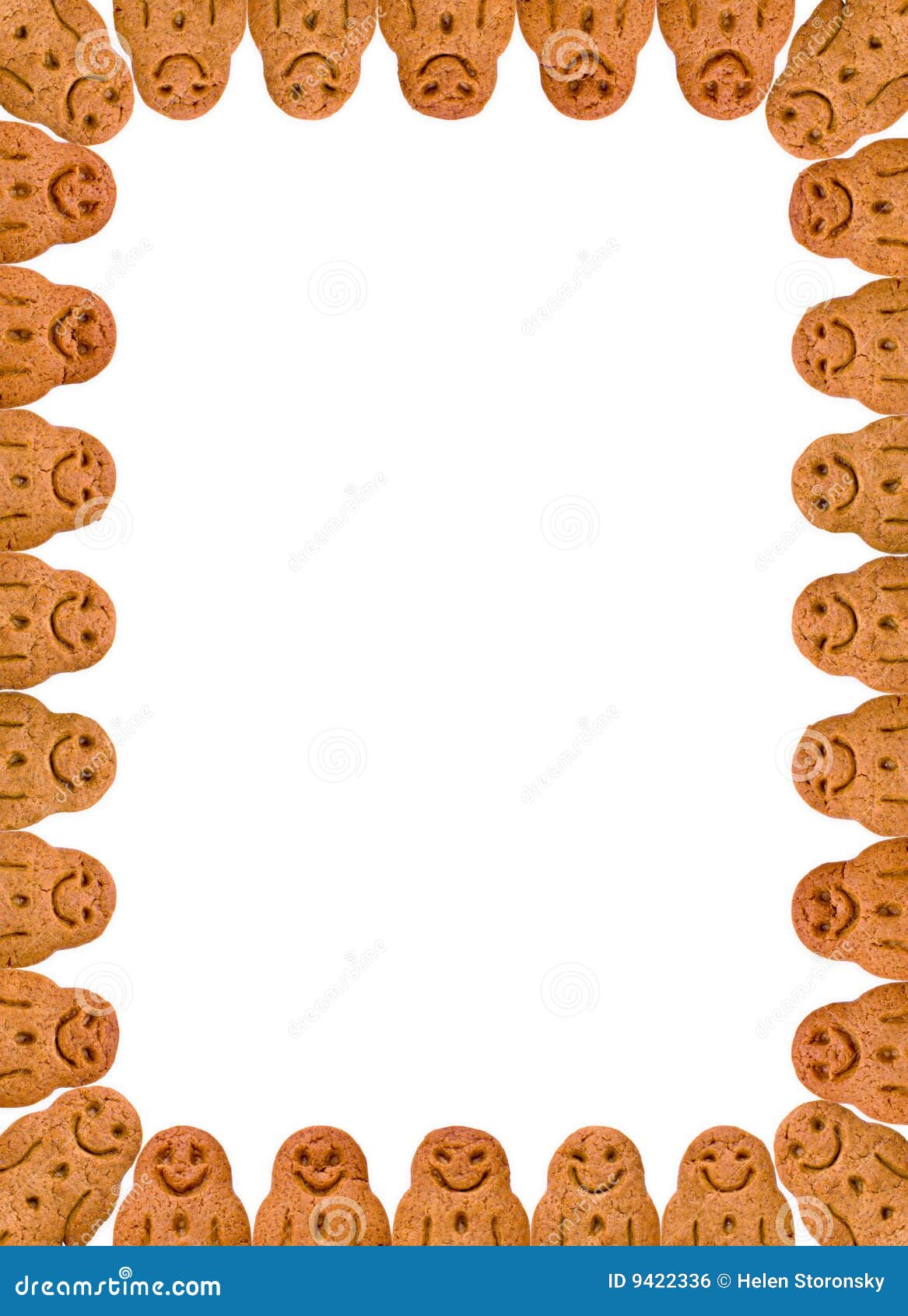 Frame gingerbread stock photo. Image of gingerbread, greeting - 9422336