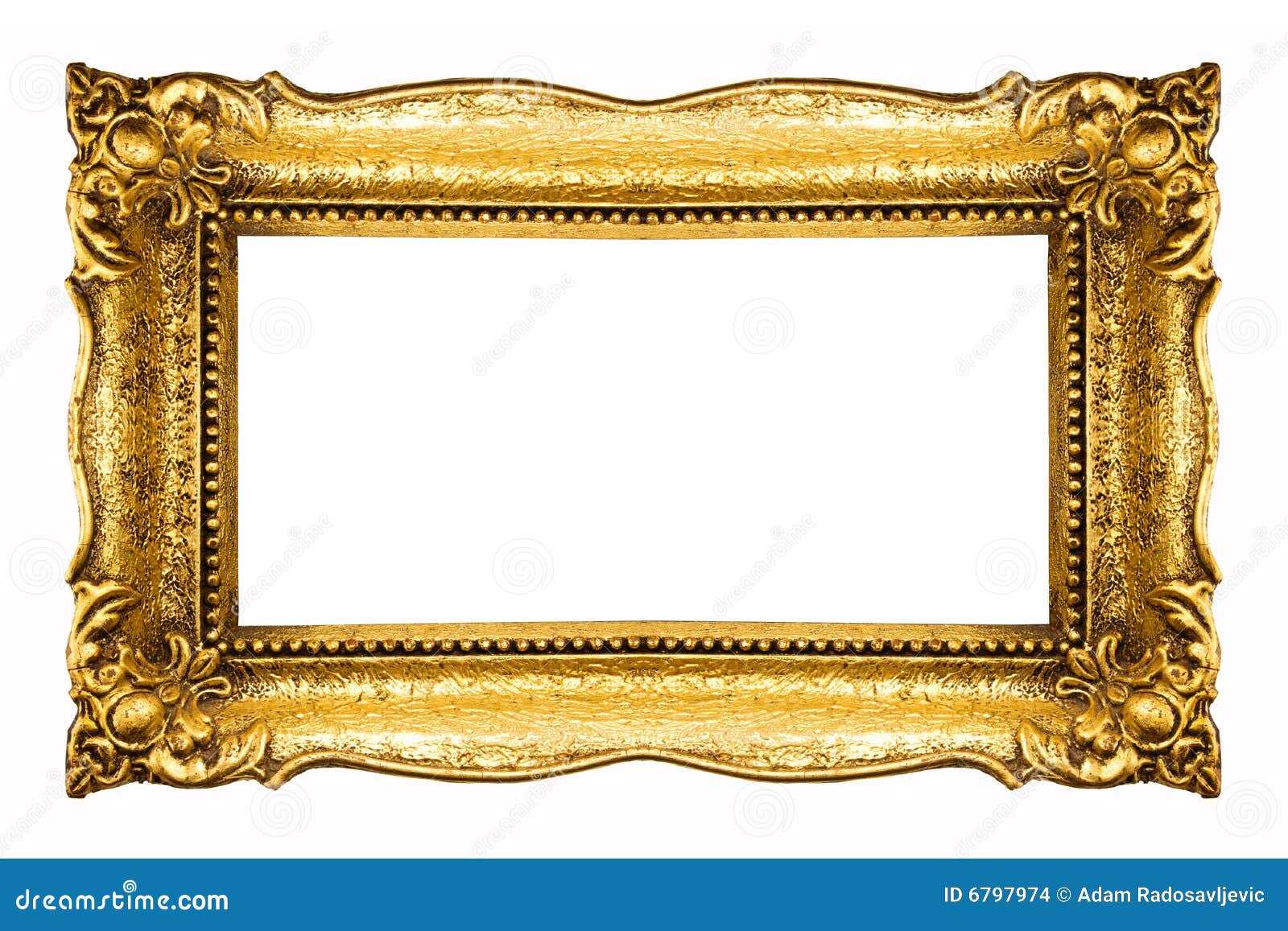 Frame in Gold stock photo. Image of domestic, copy, background - 6797974