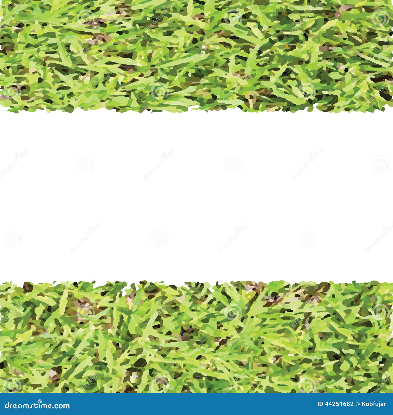 Frame of Grass stock vector. Illustration of nature, grassy - 44251682