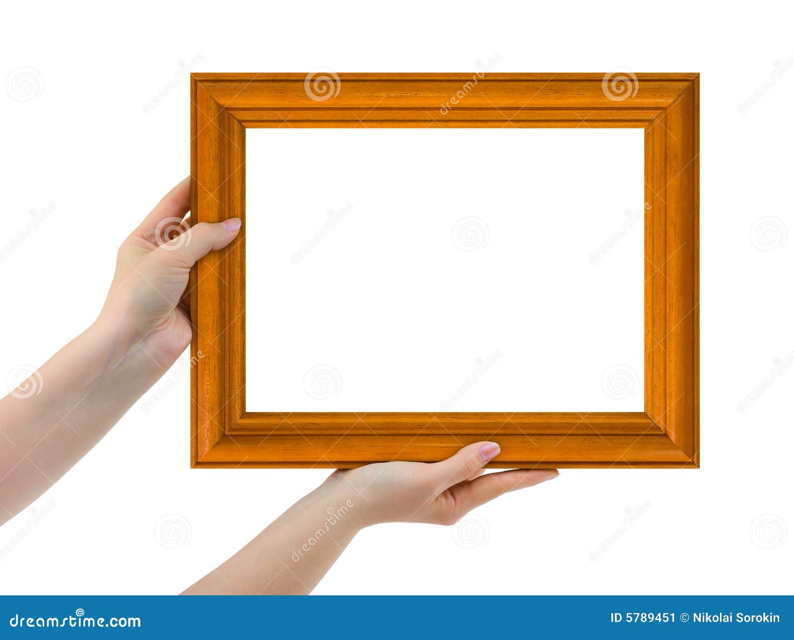 Frame In Hands Picture. Image: 5789451