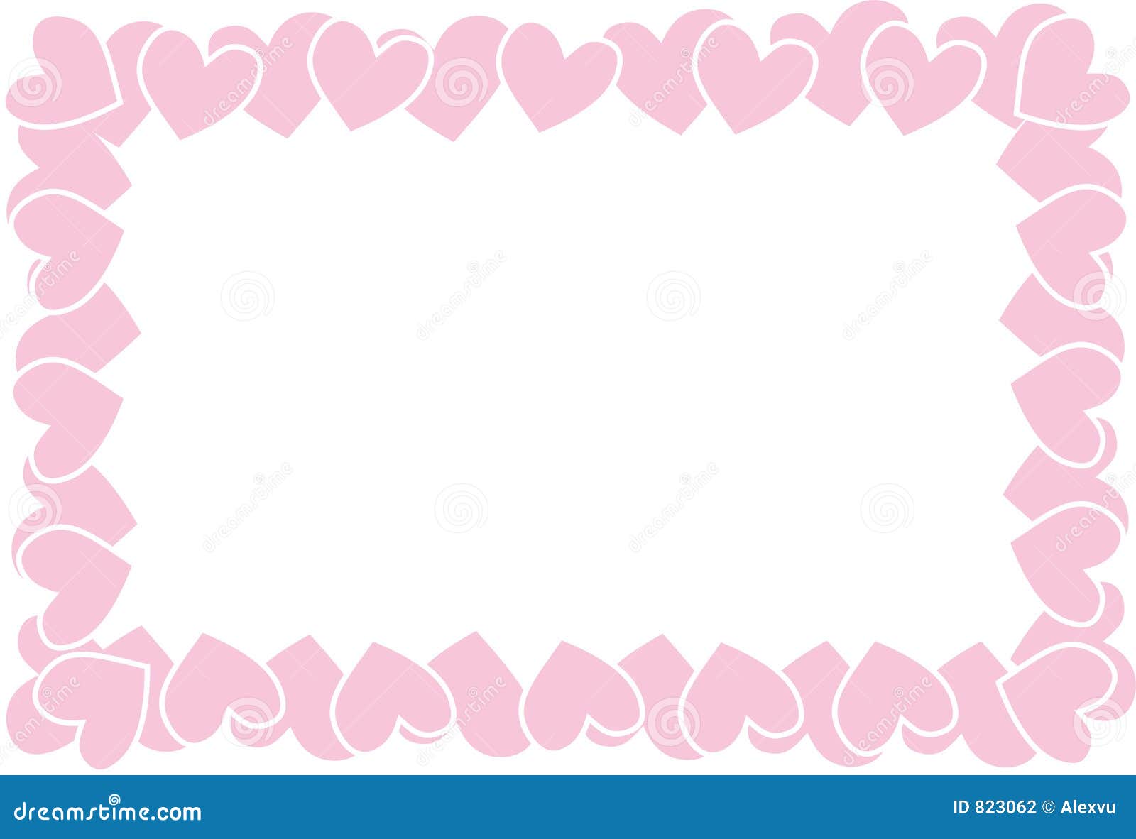 Frame hearts stock illustration. Illustration of back, joke - 823062