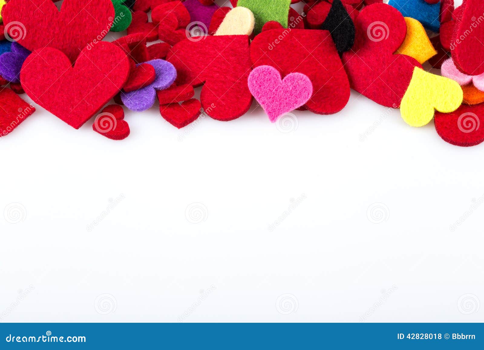 Frame by hearts stock photo. Image of beautiful, celebrate - 42828018