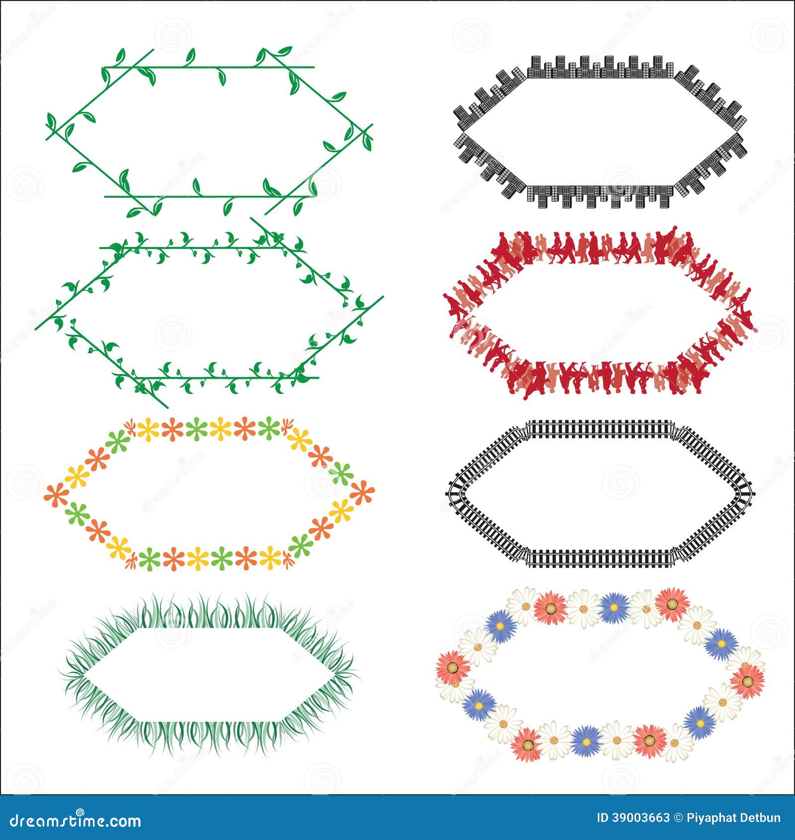 Frame Hexagon 02 stock illustration. Illustration of contour - 39003663