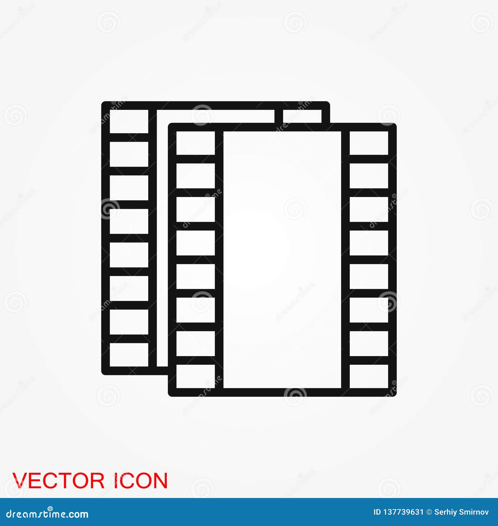 Frame Icon Vector, Frame Icon for Logo, Web and App Stock Illustration ...