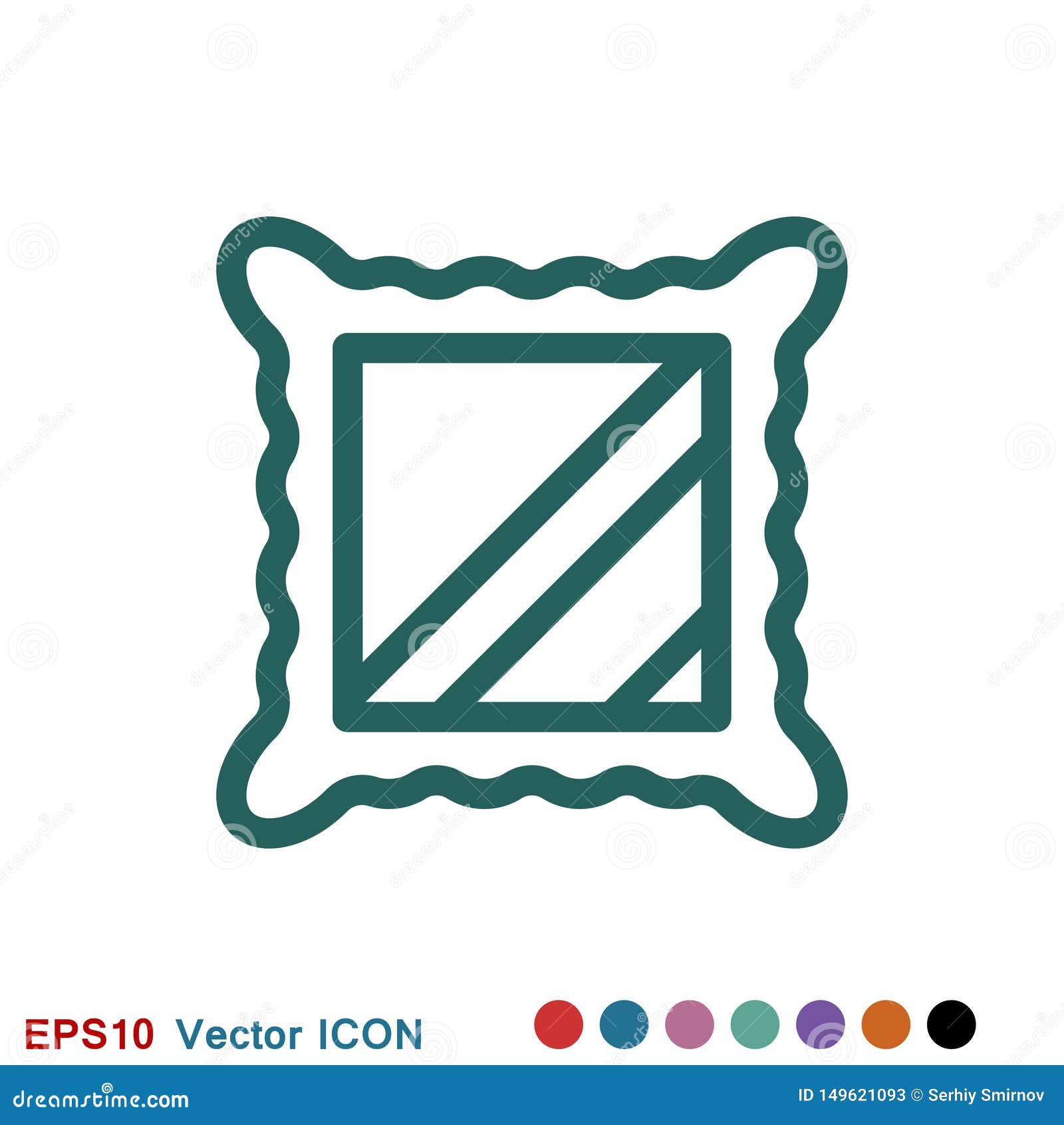 Frame Icon Vector, Frame Icon for Logo, Web and App Stock Illustration ...
