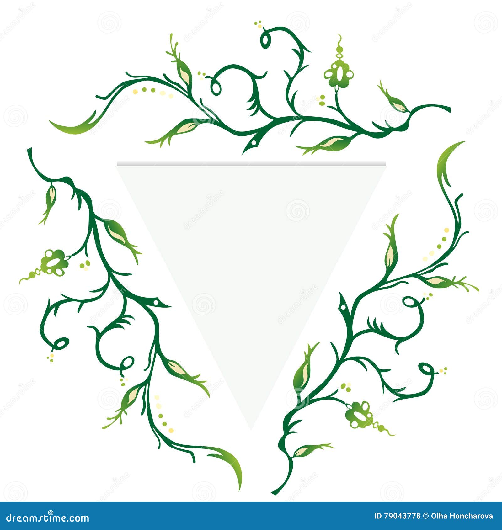 Frame of identical items stock vector. Illustration of frame - 79043778