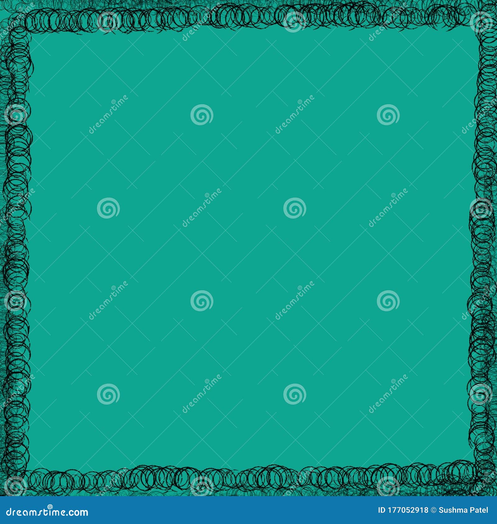 Frame Illustration Image for Text or Picture Editing Stock Illustration ...