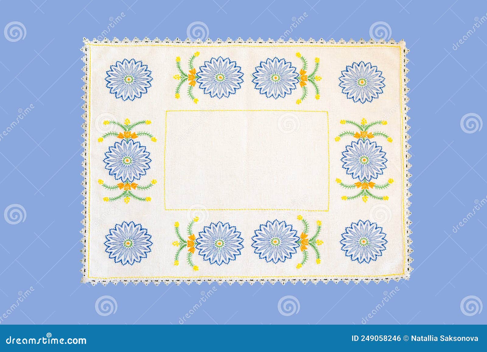 Frame for Inserting Text on the Theme of Handmade. Stock Photo - Image ...