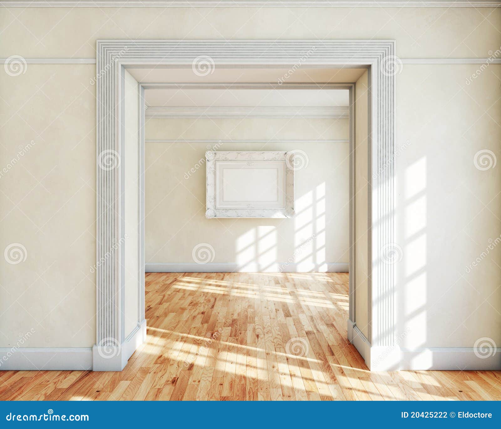 Frame in interior stock photo. Image of frame, real, paint - 20425222