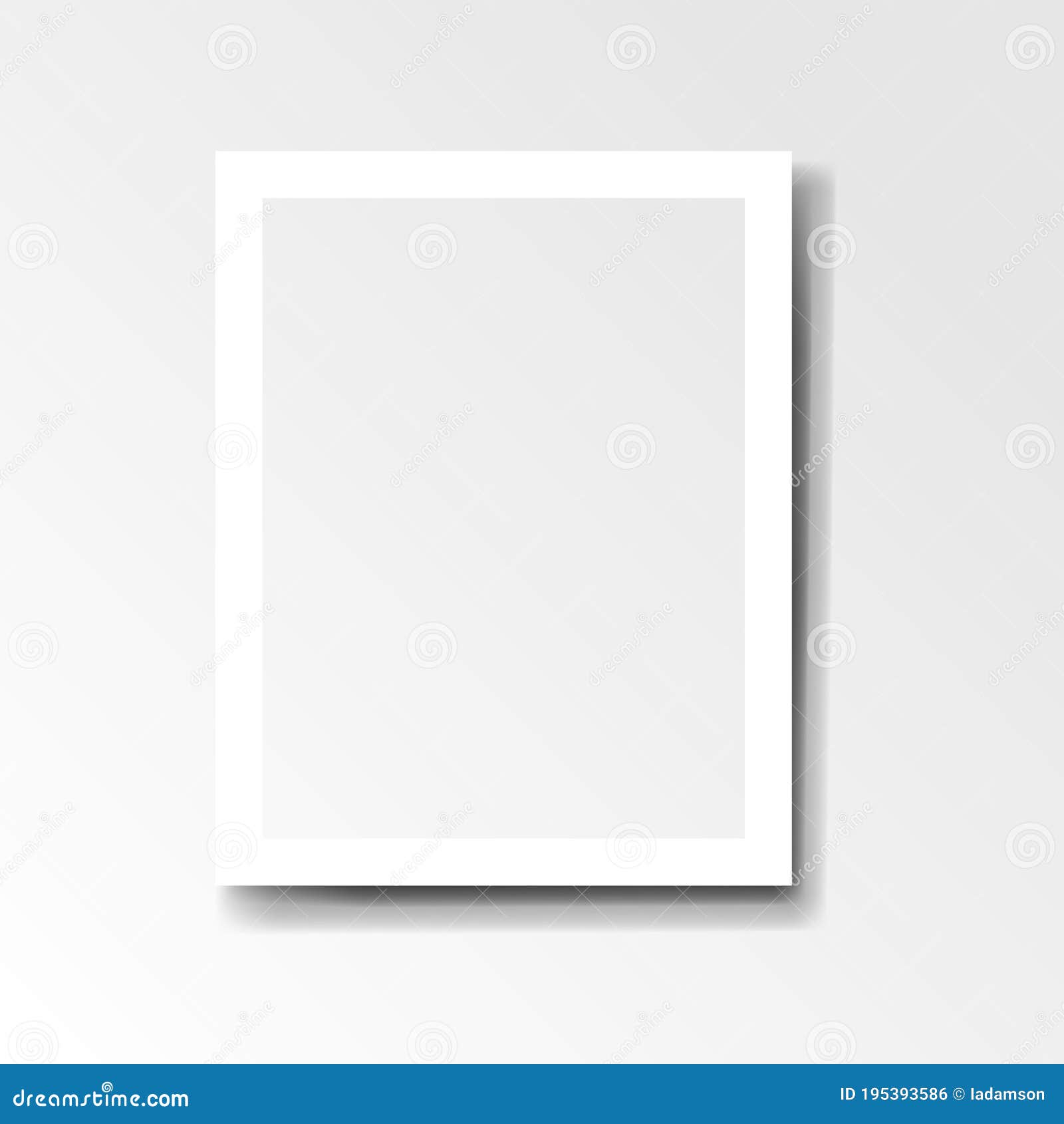 Frame Isolated White Background Stock Vector - Illustration of frames ...