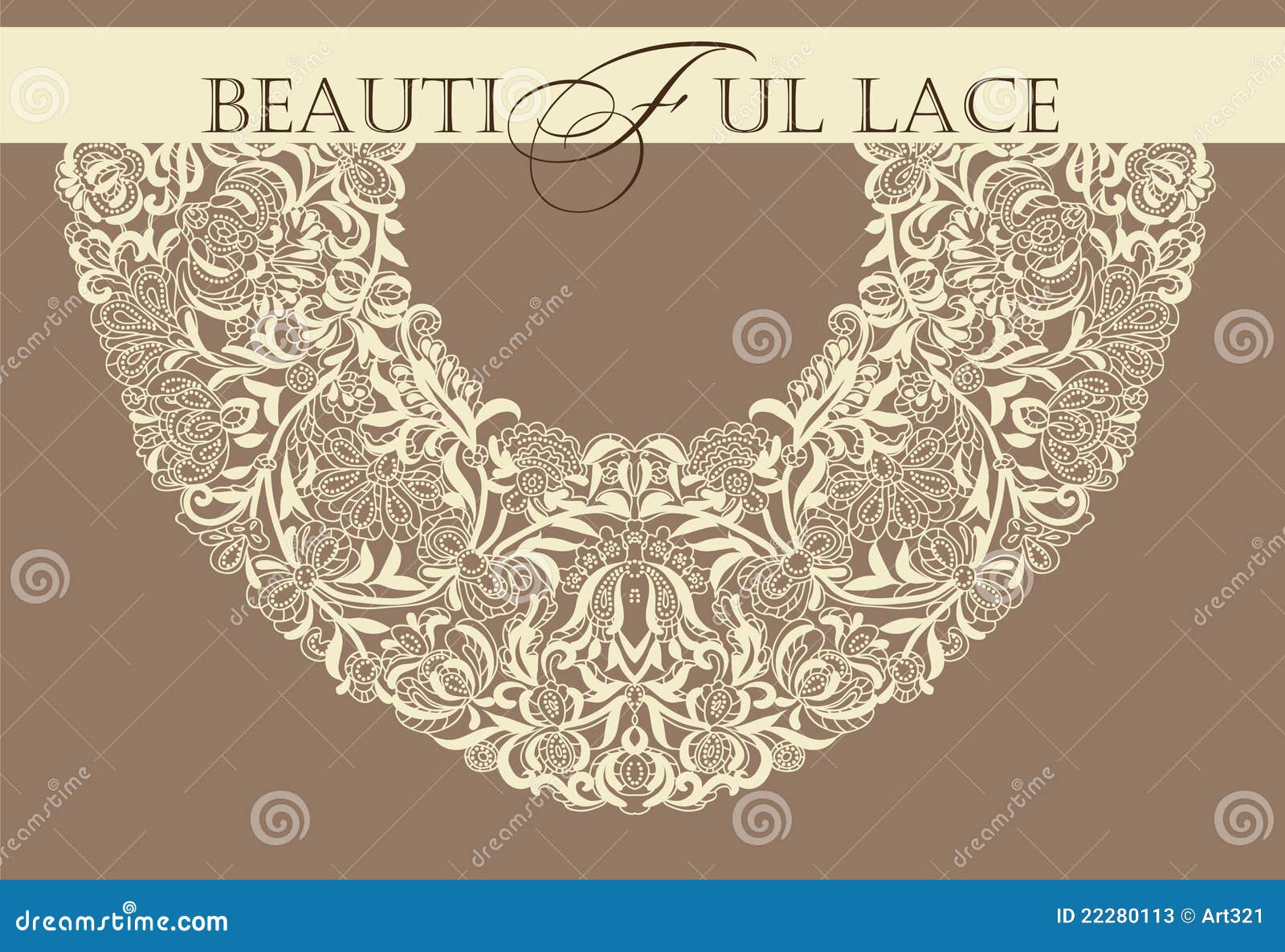 Frame lace-like stock illustration. Illustration of cover - 22280113