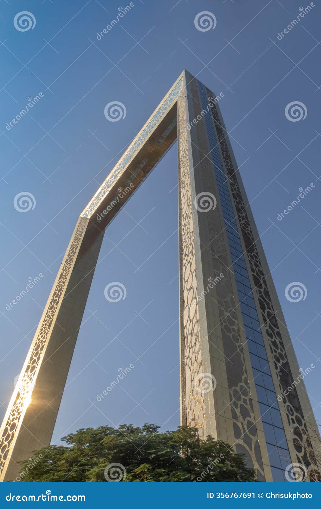 The Frame Landmark and Attraction in Dubai Editorial Photo - Image of ...