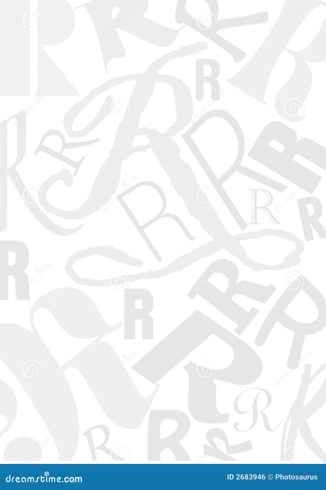 Frame with letter R stock vector. Illustration of book - 2683946