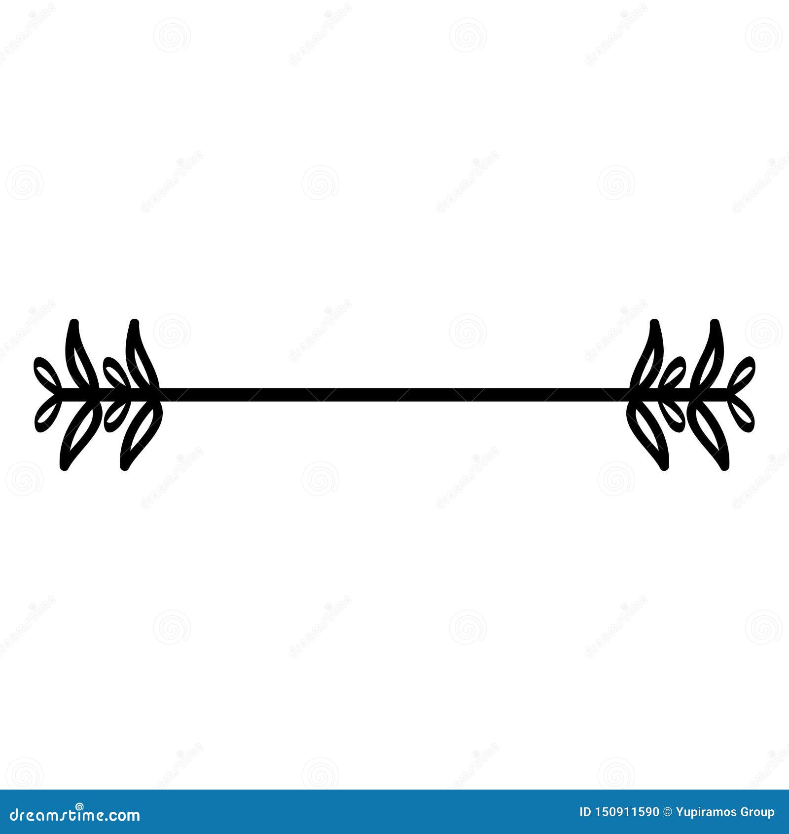 Frame Line Decorative Boho Style Stock Vector - Illustration of ornate ...