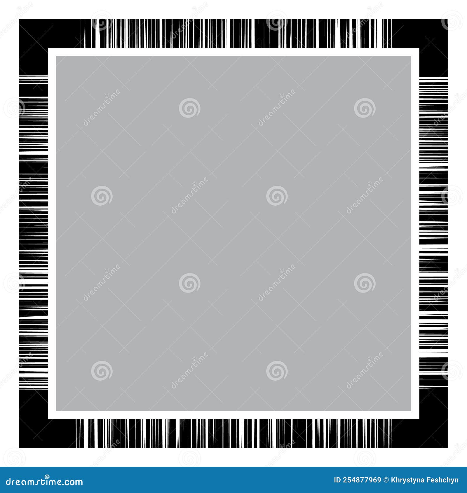 Frame of Linen. Geometric Vector Lines Framework Stock Vector ...
