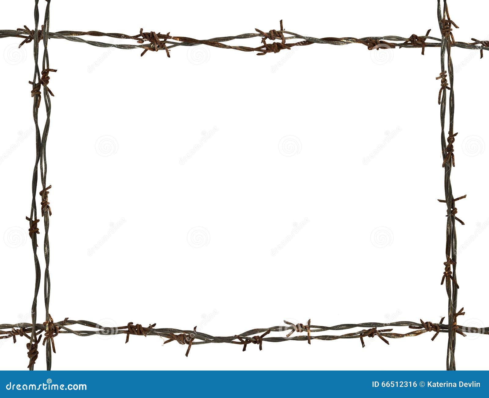 Frame made of barbed wire stock photo. Image of border - 66512316