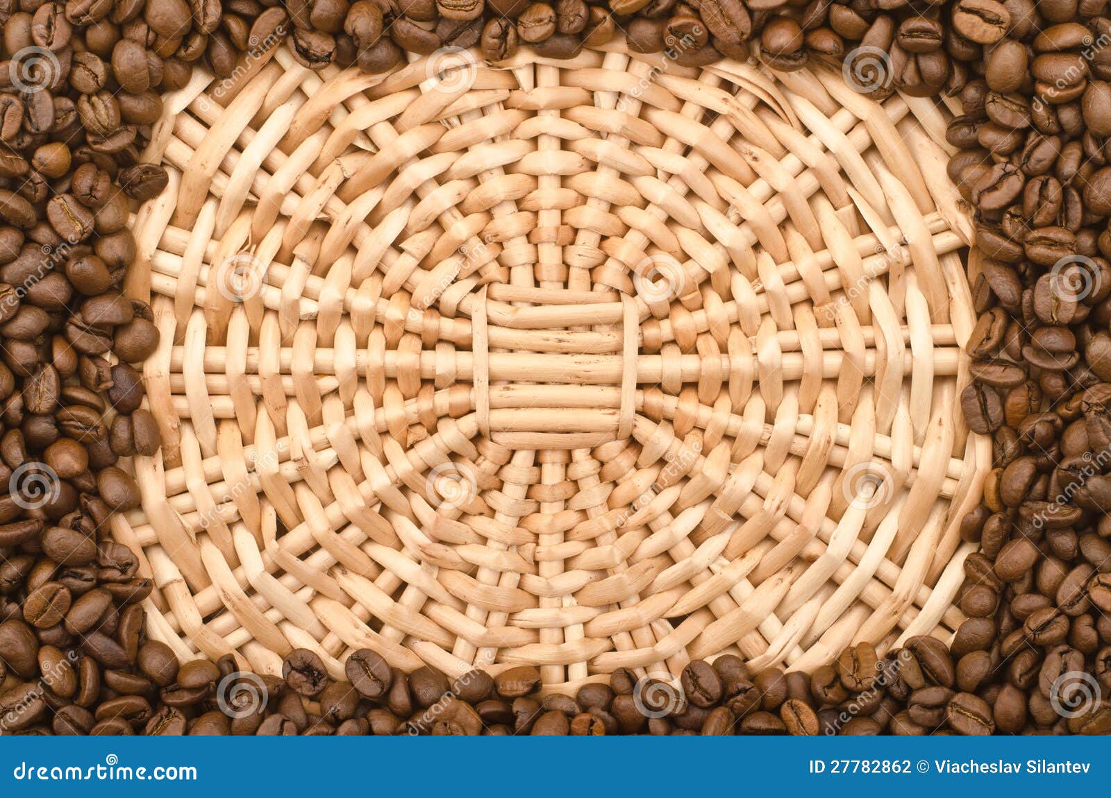 Frame made of coffee beans stock photo. Image of bitter - 27782862